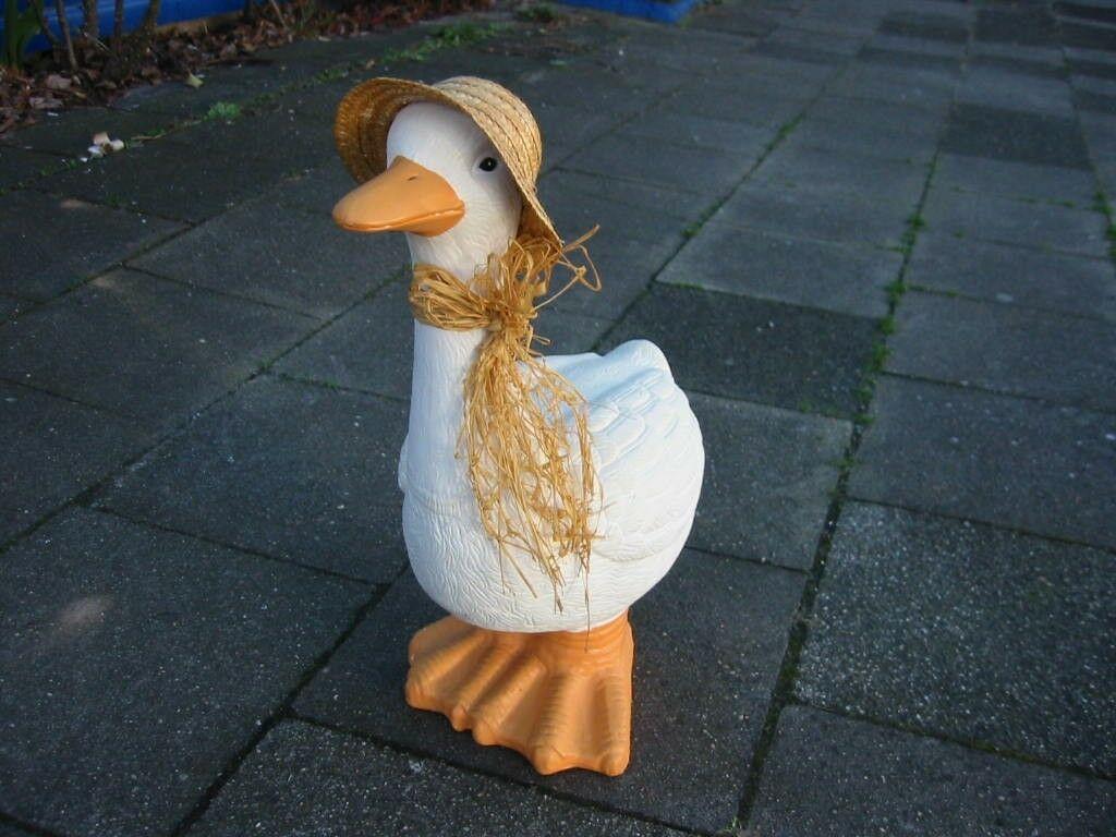 Tierfiguren aus Keramik Ente Gans Dekorationsfigur Dekoration in ...