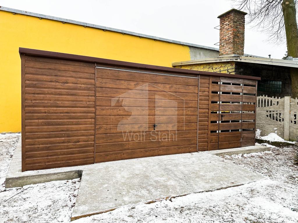 Blechgarage 5x6m Doppelgarage Transport Aufbau gratis ID444 in Sachsen ...