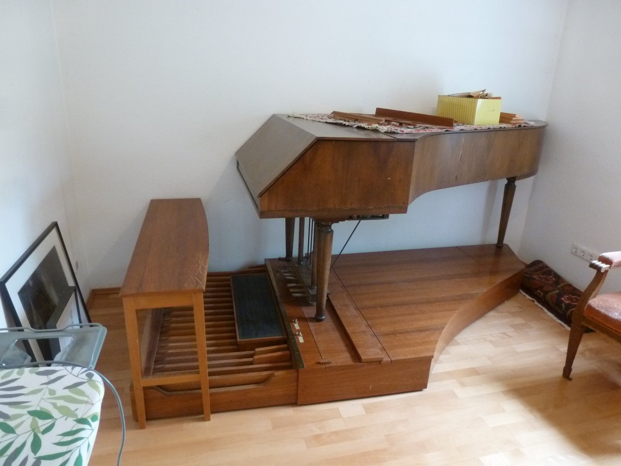 William de Blaise Chembalo zwei Manuale Pedalchembalo in Heidelberg ...