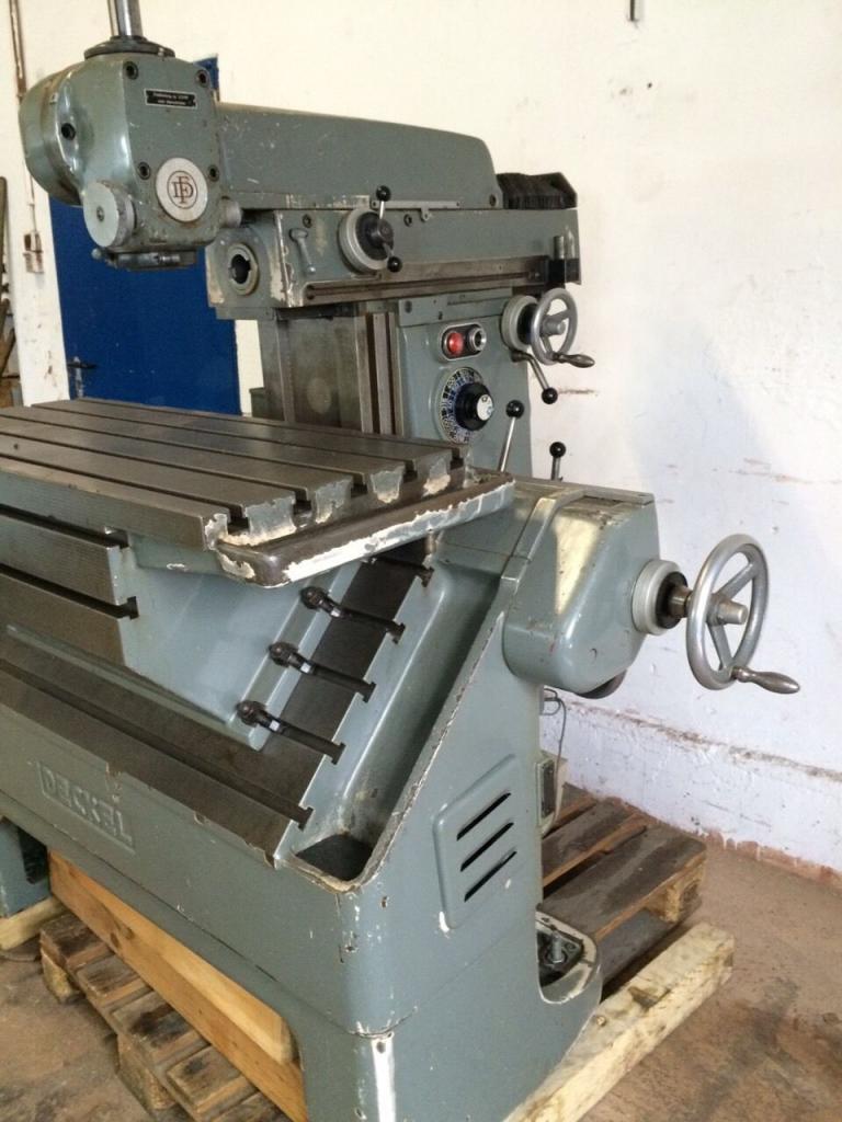 Deckel FP3L Fräsmaschine in RUPPERSTHAL | Handwerk - Hausbau - Garten ...