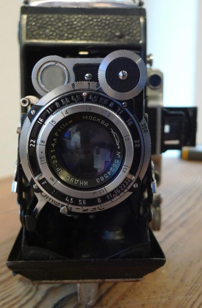 Moskva II seltene russische Vintage Folding Kamera in Berlin | Foto ...