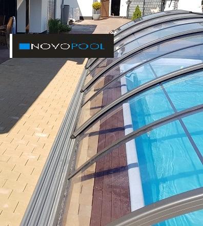 Albixon Pool Überdachung Klasik 60x 71 Gratis Dolphin E10 Vivapool ...