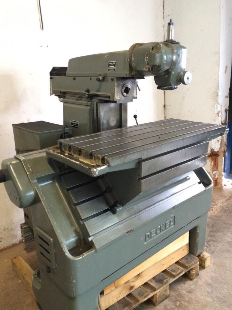 Deckel FP3L Fräsmaschine in RUPPERSTHAL | Handwerk - Hausbau - Garten ...