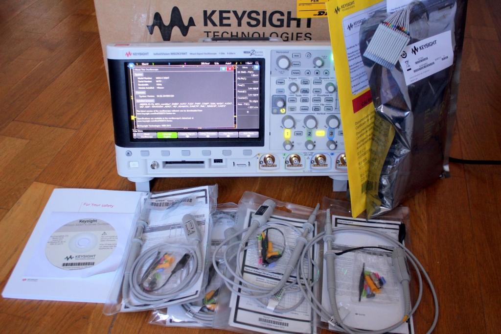 Keysight MSOX3104T Oszilloskop 16 Kanal Touch Screen GHz bis GSa in ...