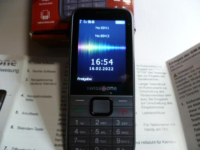 Seniorenhandy Swiss One SC 560 Nr 121 in Lichtenau | Telekommunikation ...