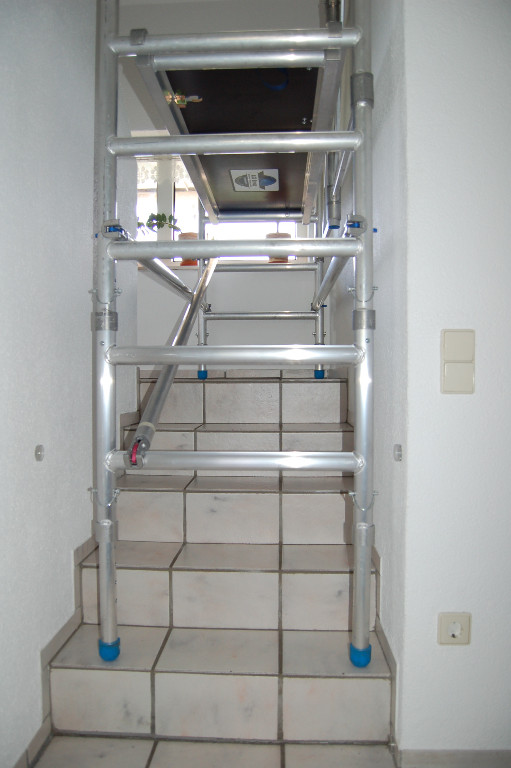 Treppengerüst Gerüst für Treppen günstig MIETEN in Greven | Handwerk ...